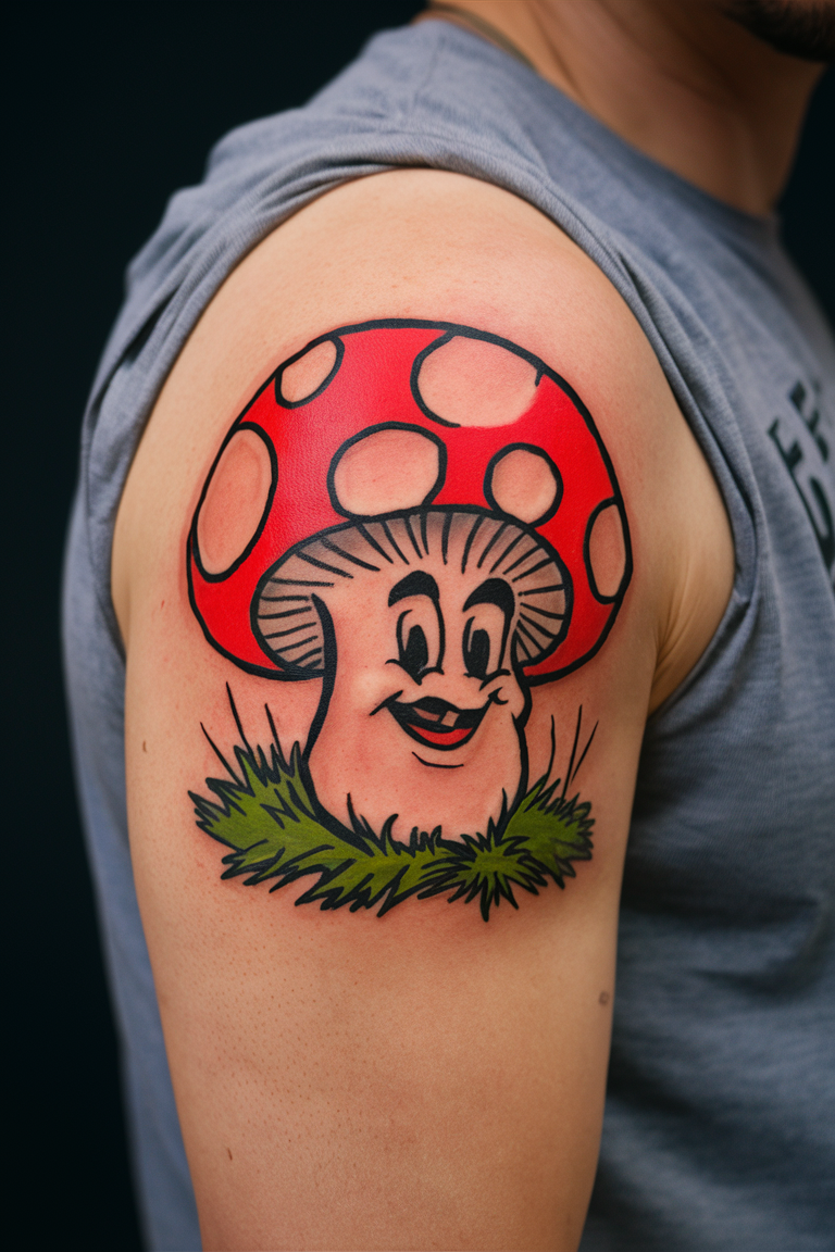 20 Mushroom Tattoo Ideas That Are Totally Magical (and Meaningful!)