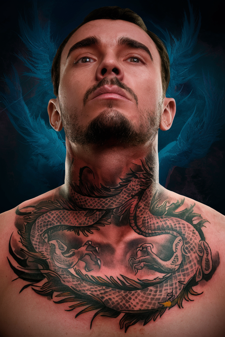 21 Unique Neck Tattoos for Men: Cool and Creative Ideas