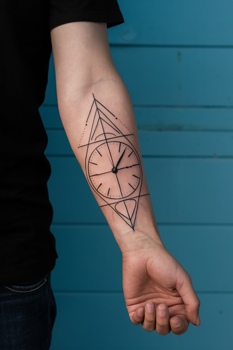 20 Clock Tattoo Ideas That'll Make Time Stand Still
