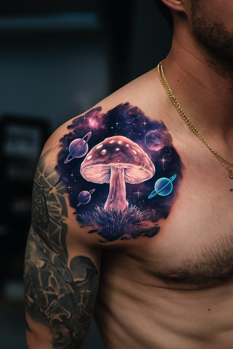 20 Mushroom Tattoo Ideas That Are Totally Magical And Meaningful