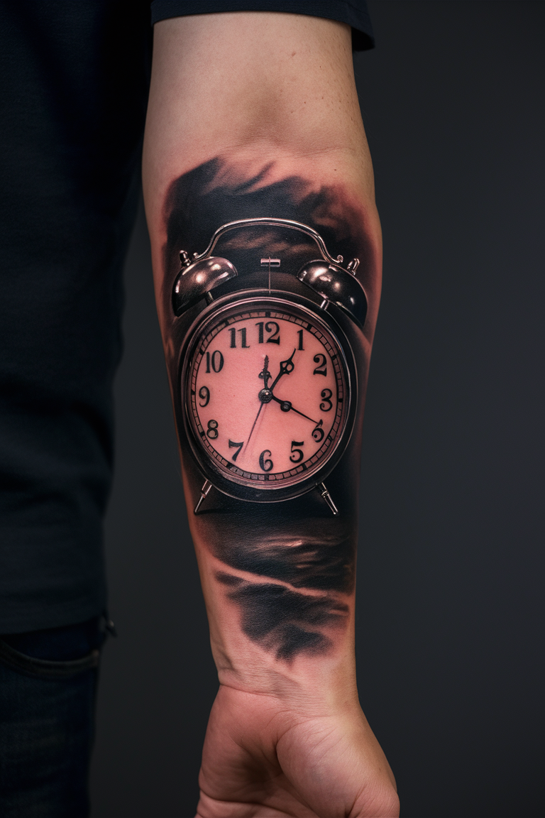20 Clock Tattoo Ideas That'll Make Time Stand Still