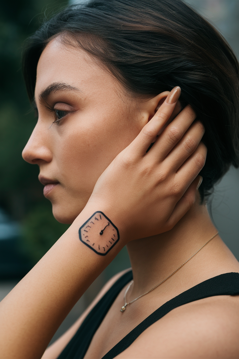 20 Clock Tattoo Ideas That'll Make Time Stand Still