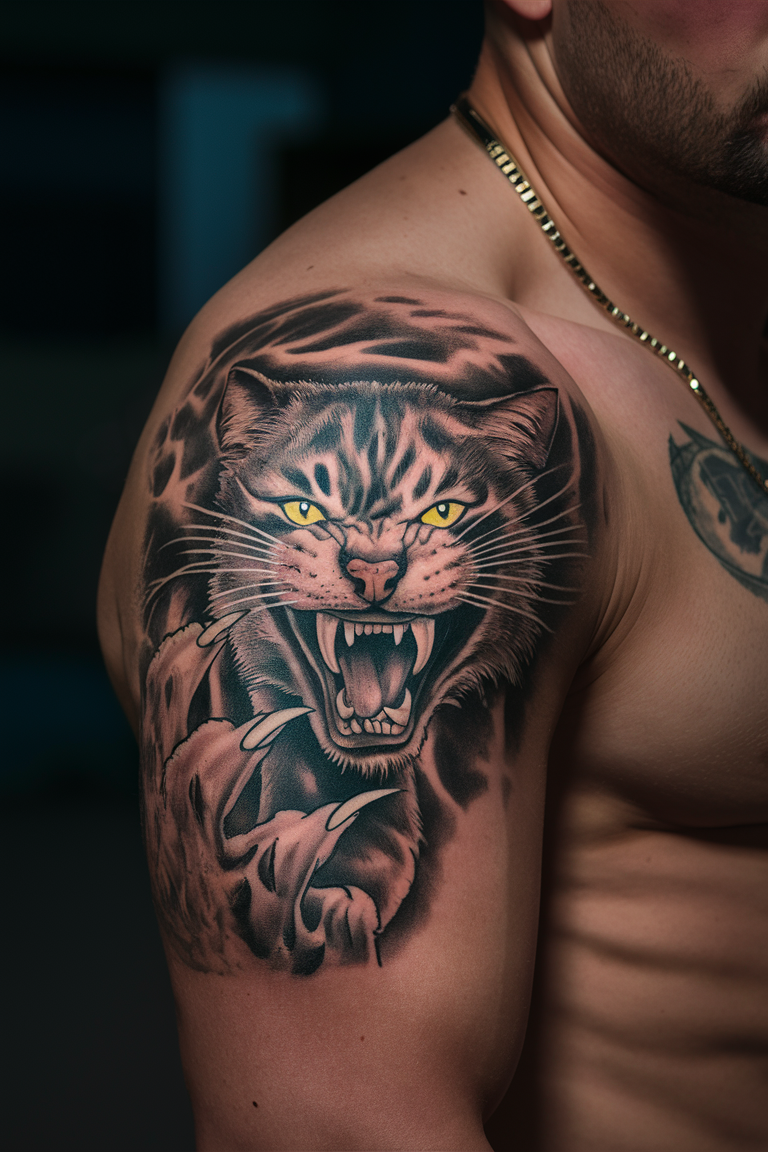20 Cat Tattoo Ideas That’ll Make You Purr with Delight