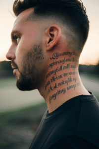 21 Unique Neck Tattoos for Men: Cool and Creative Ideas