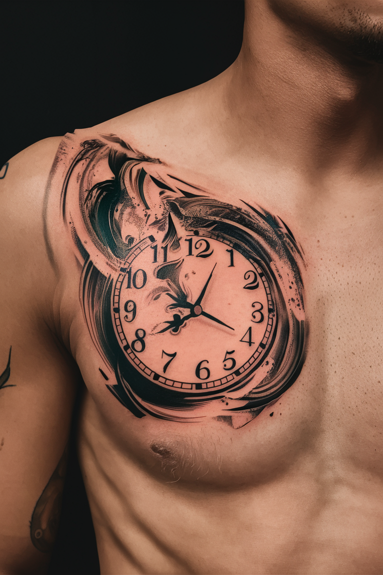 20 Clock Tattoo Ideas That'll Make Time Stand Still | TattooLead.com