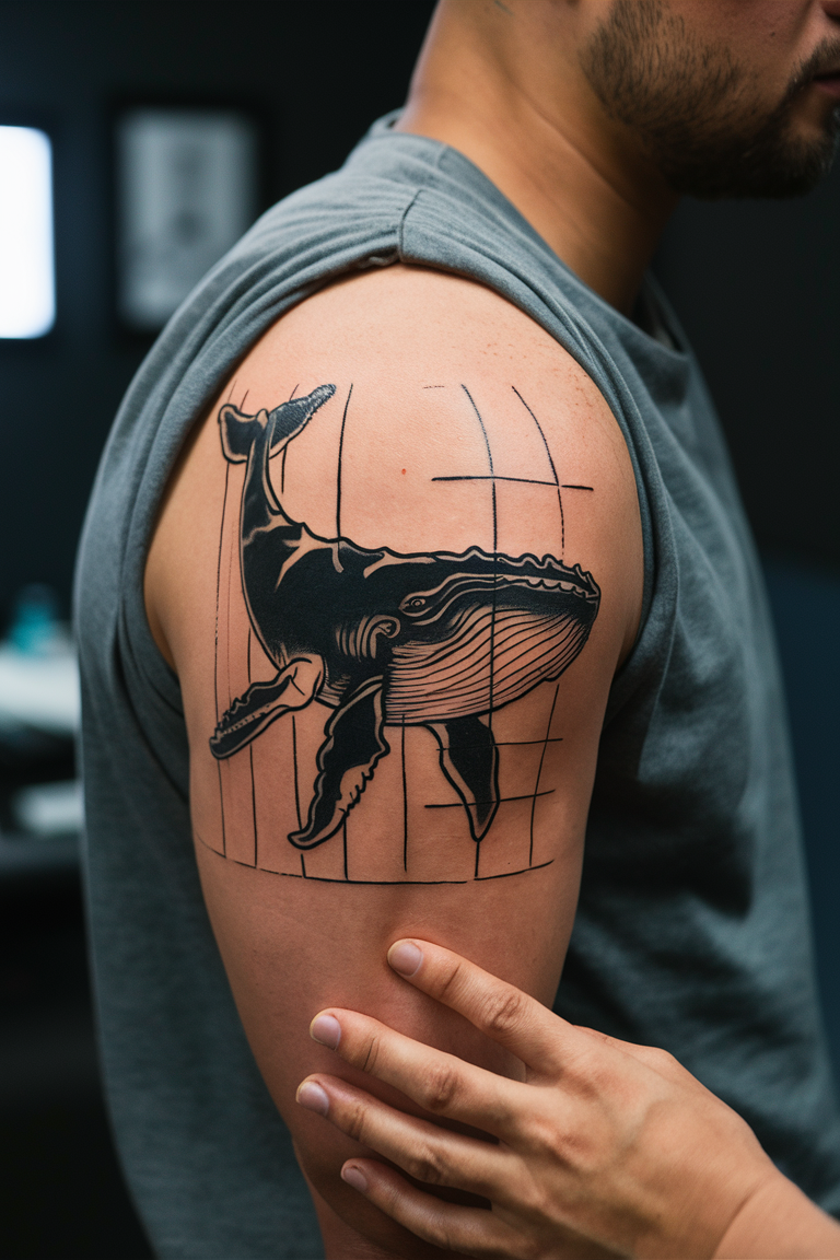 15 Whale Tattoos That’ll Make a Splash: Ideas, Meanings, and Stunning ...