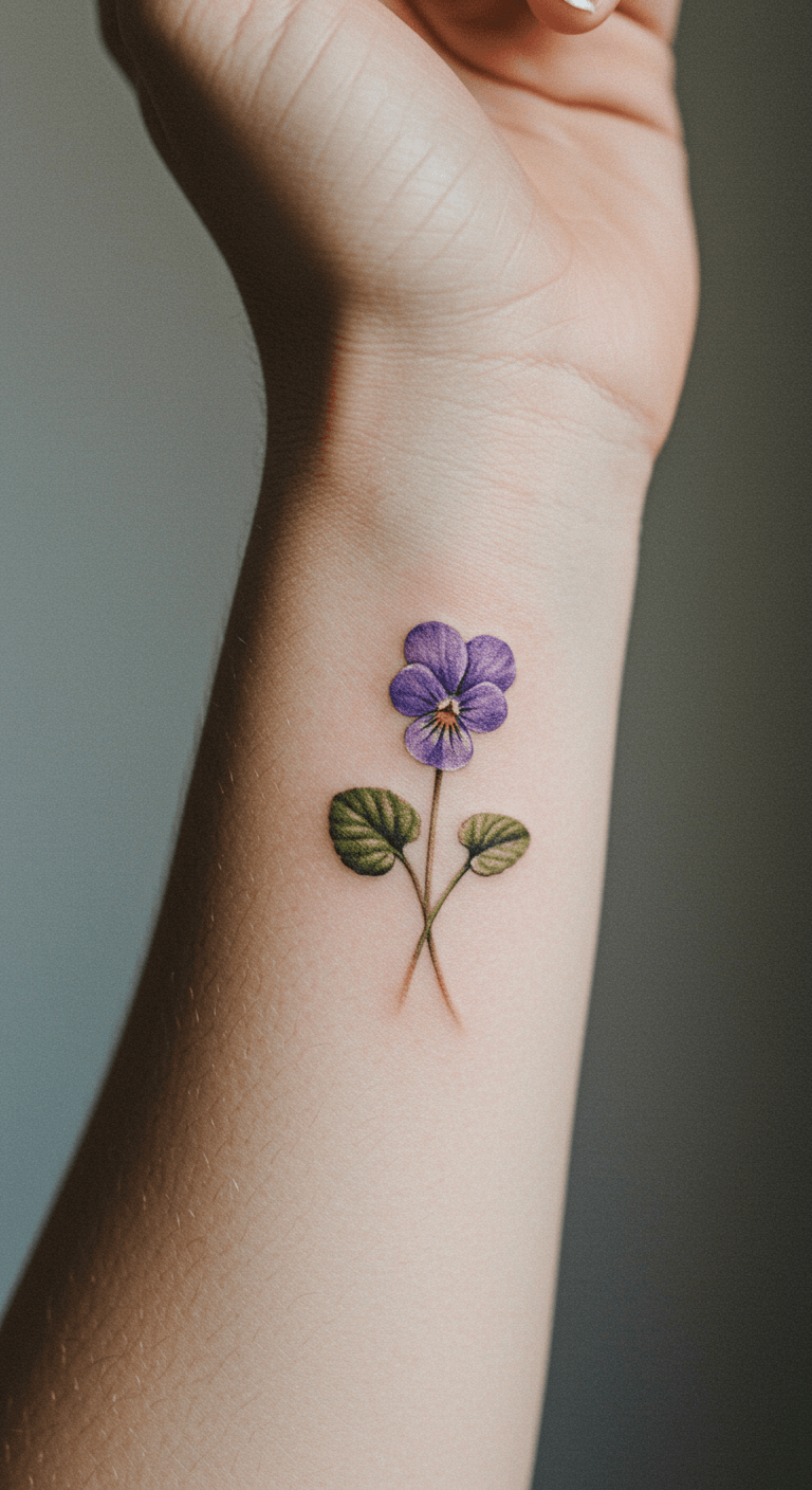 12 Violet Tattoo Ideas That Will Inspire Your Next Ink