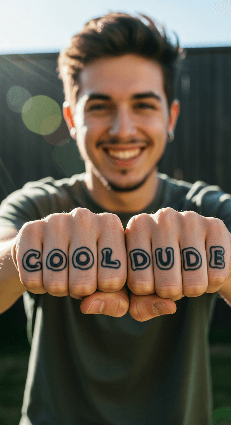 11 Knuckle Tattoos: Bold Ideas to Wear Your Story on Your Hands ...