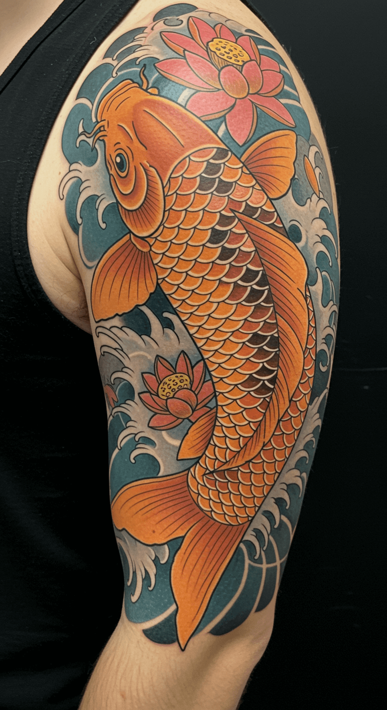 10 Japanese Shoulder Tattoos: Timeless Art with Modern Meaning