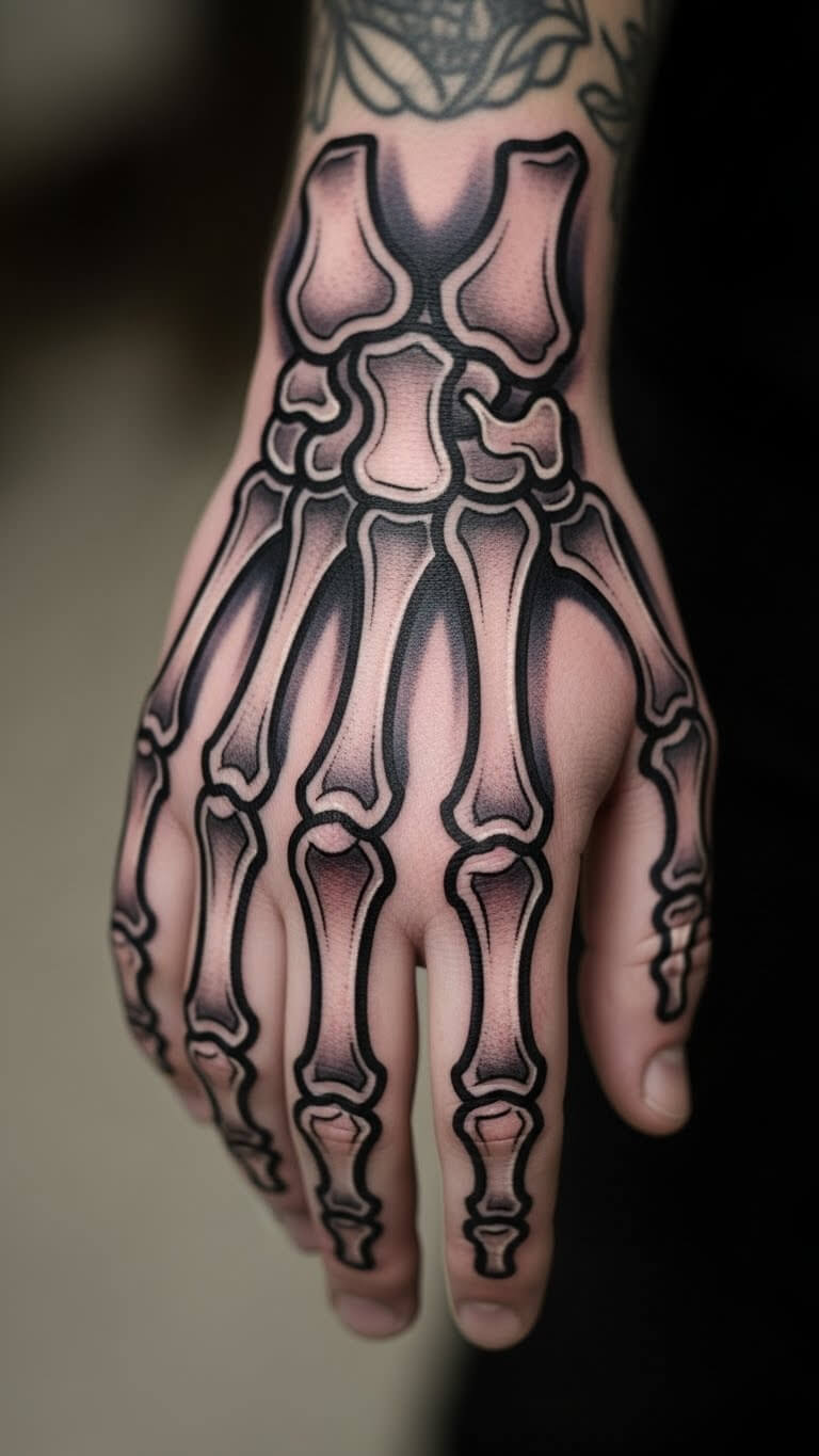 7 Skeleton Hand Tattoo Ideas: Meaning, Style & Inspiration for Your Next Ink