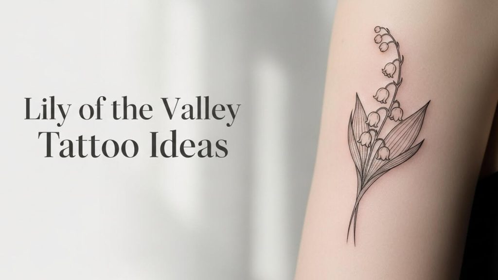 7 Lily of the Valley Tattoo Ideas That Are Pure Magic (And Full of Meaning)