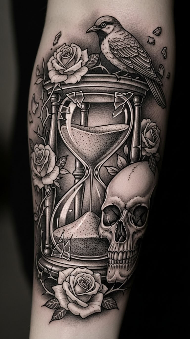 7 Memento Mori Tattoo Ideas That Turn Life S Toughest Truth Into Art