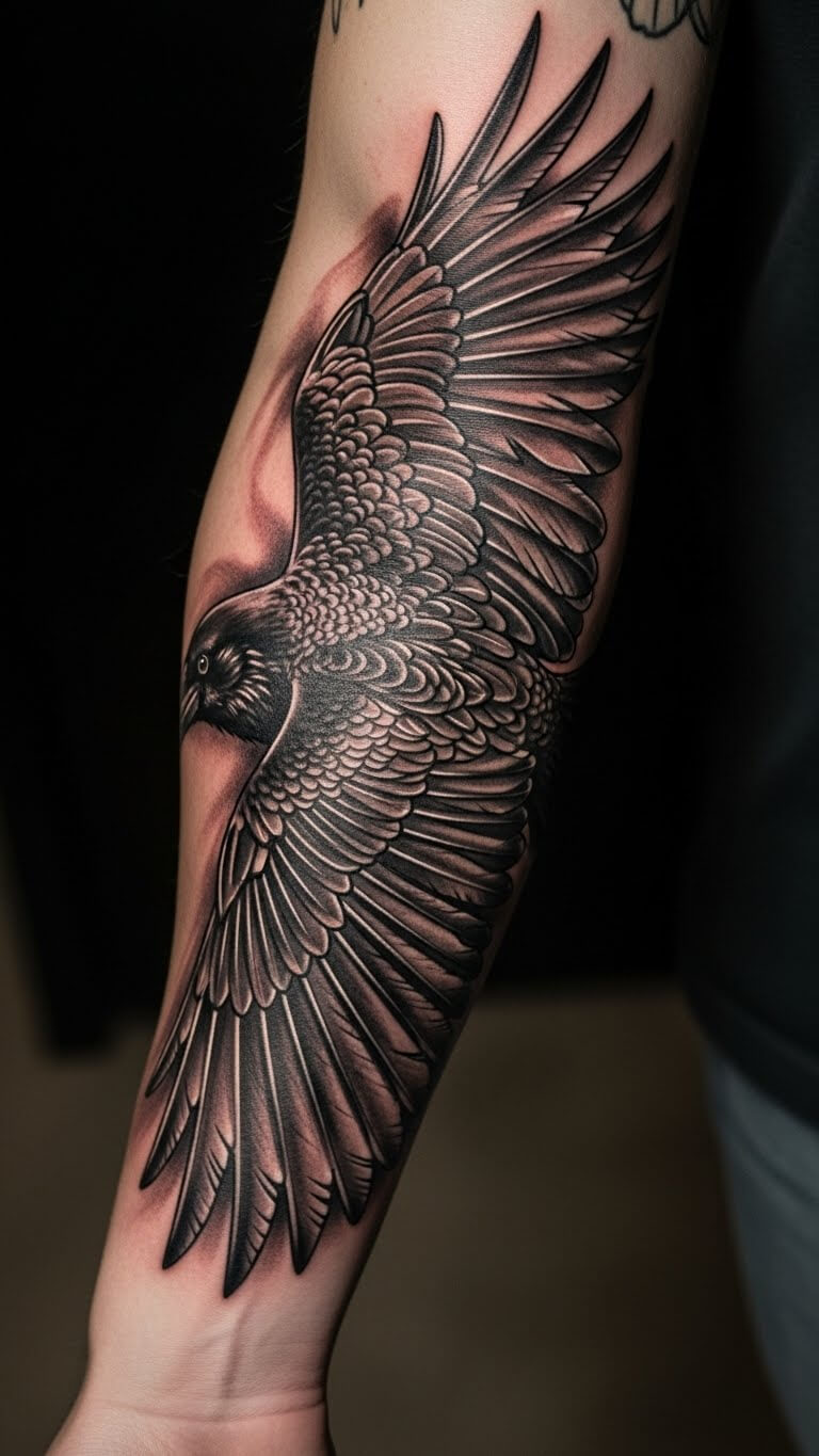 8 Raven Tattoo Ideas That Hit Different (And Why Everyone’s Obsessed)