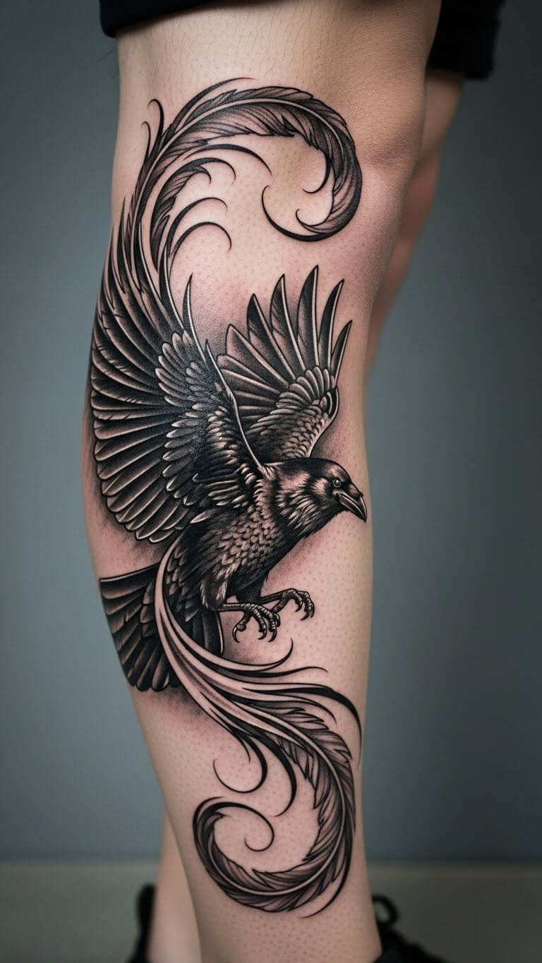 8 Raven Tattoo Ideas That Hit Different (And Why Everyone’s Obsessed)