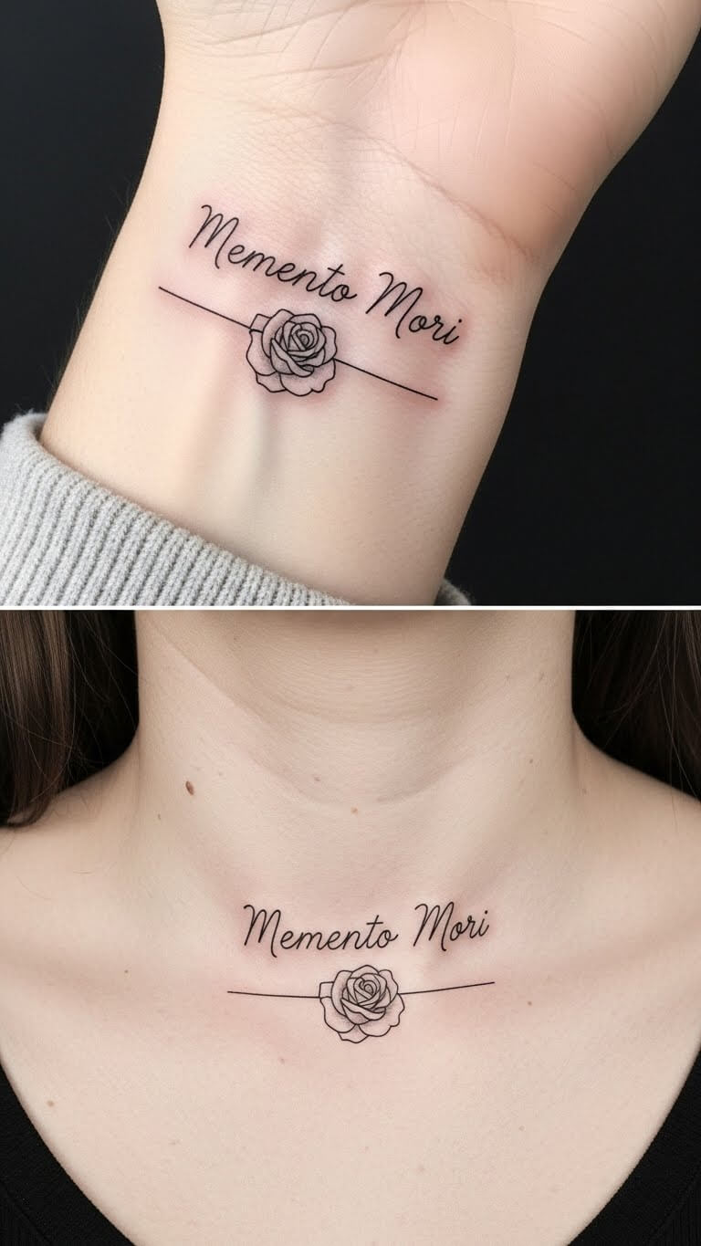 7 Memento Mori Tattoo Ideas That Turn Life’s Toughest Truth Into Art