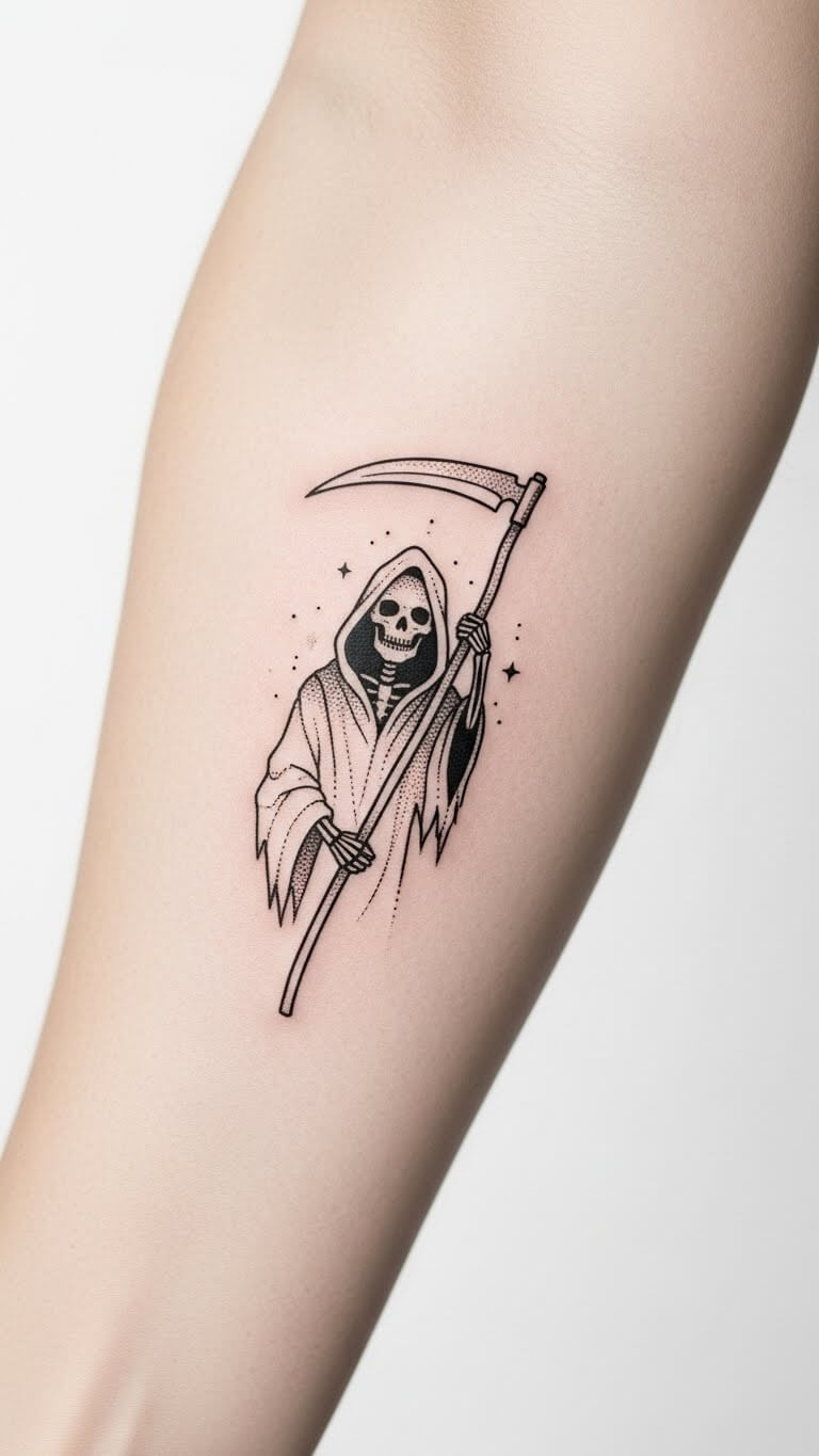 5 Grim Reaper Tattoos You’ll Totally Dig
