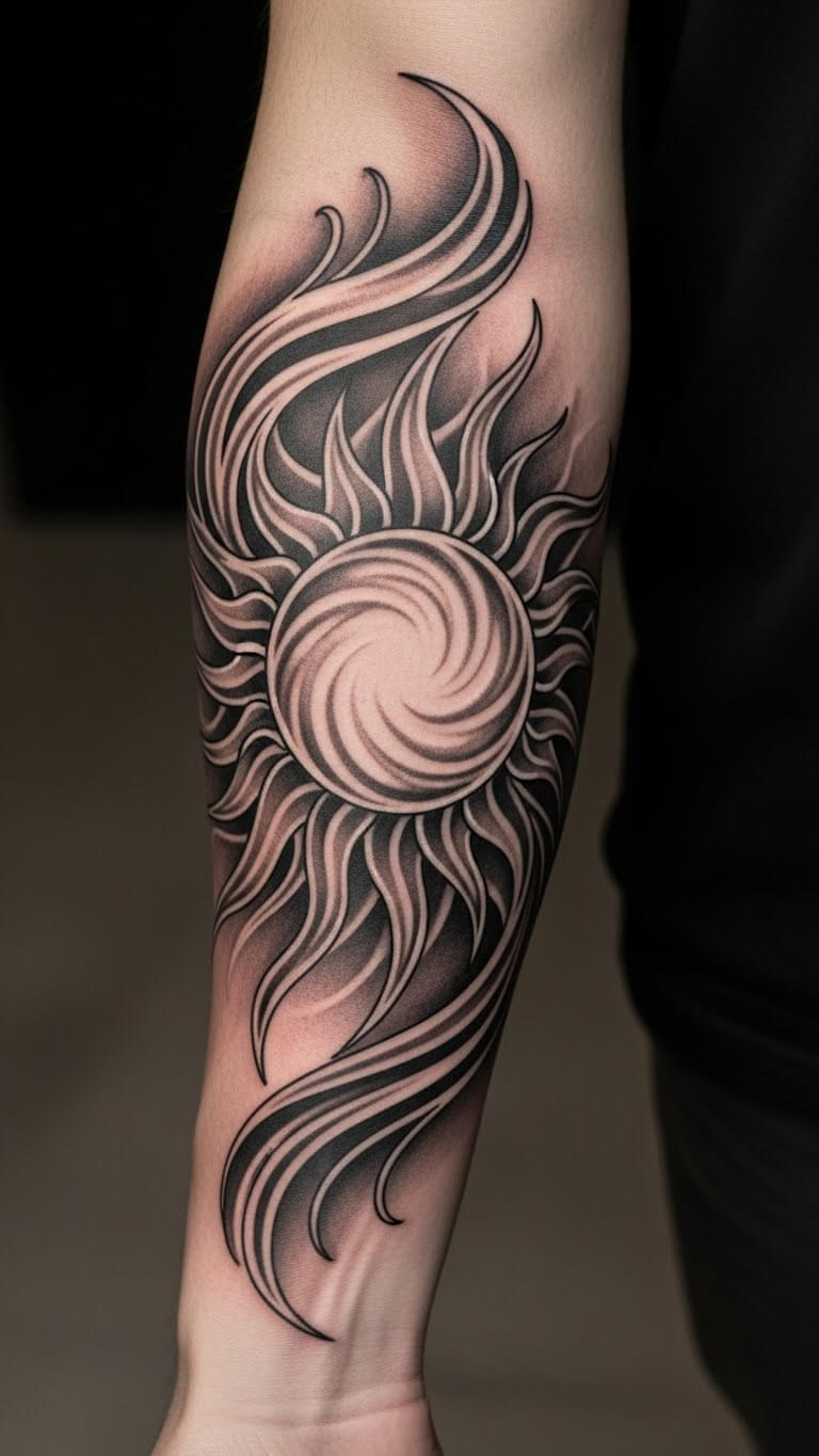 8 Sun Tattoo Ideas That Radiate Style, Meaning, and Personality